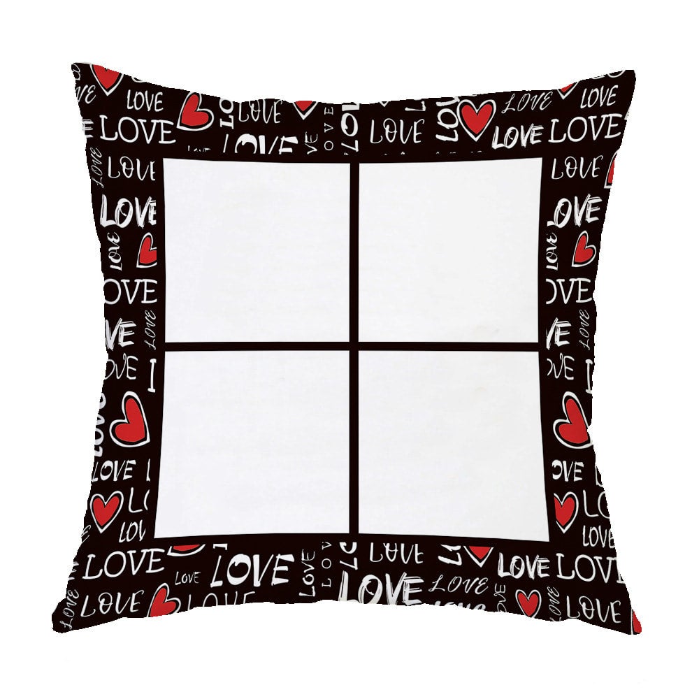 Love You 4 Square Print Cushions | Sublimation Blanks Gold Coast